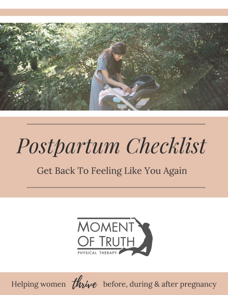 Postpartum Checklist: What Do You Need for Optimal Healing?